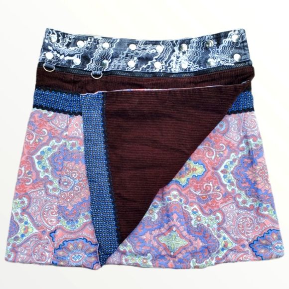Zand | Skirts | Zand Amsterdam Reversible Mini Skirt | Poshmark